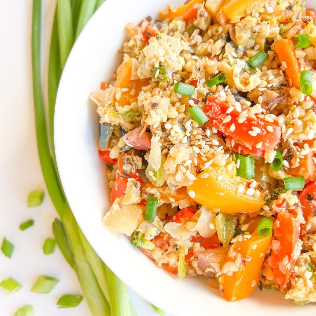 Rainbow Cauli Fried Rice | Chef Bae