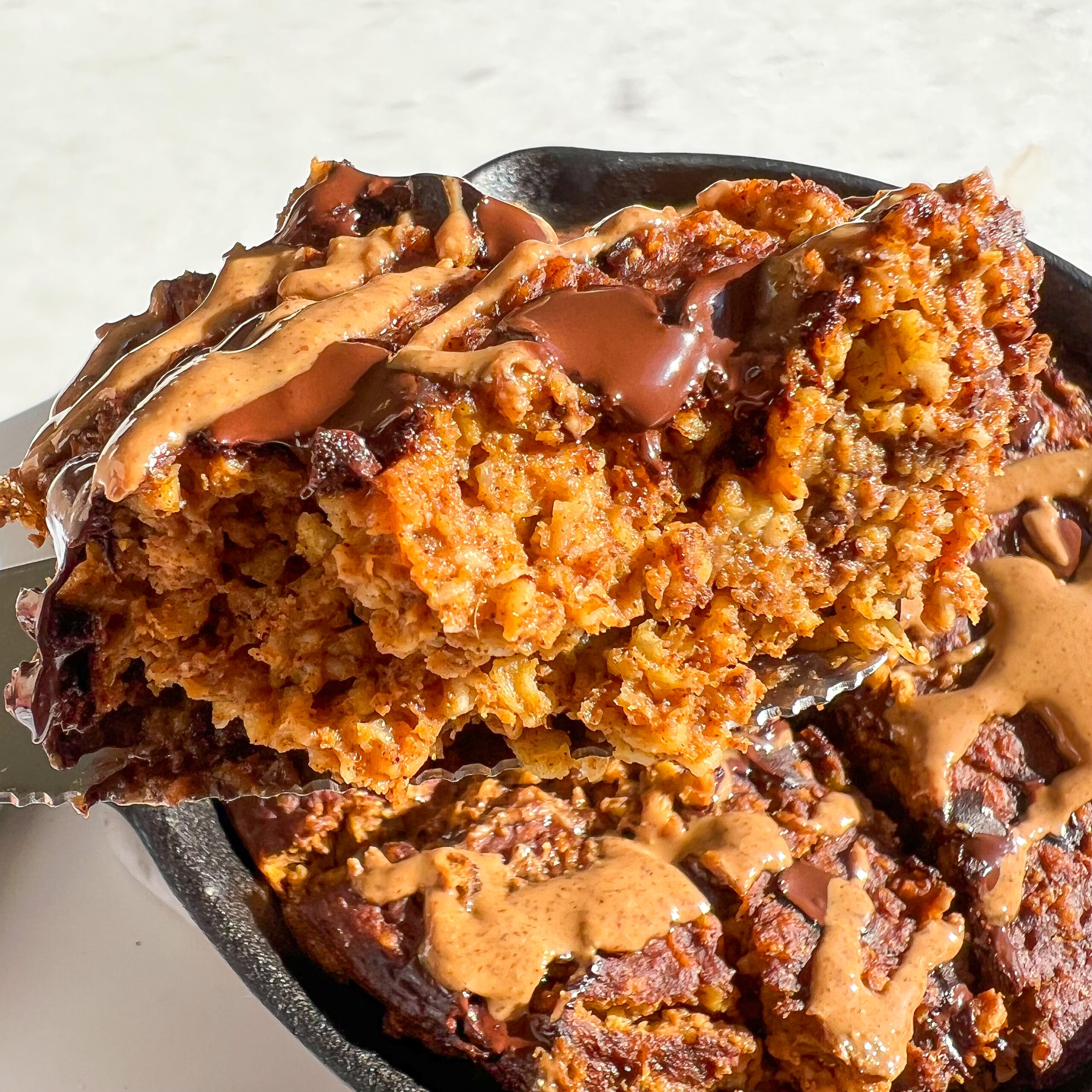 Pumpkin Almond Butter Oatmeal “Bae-ke” | Chef Bae