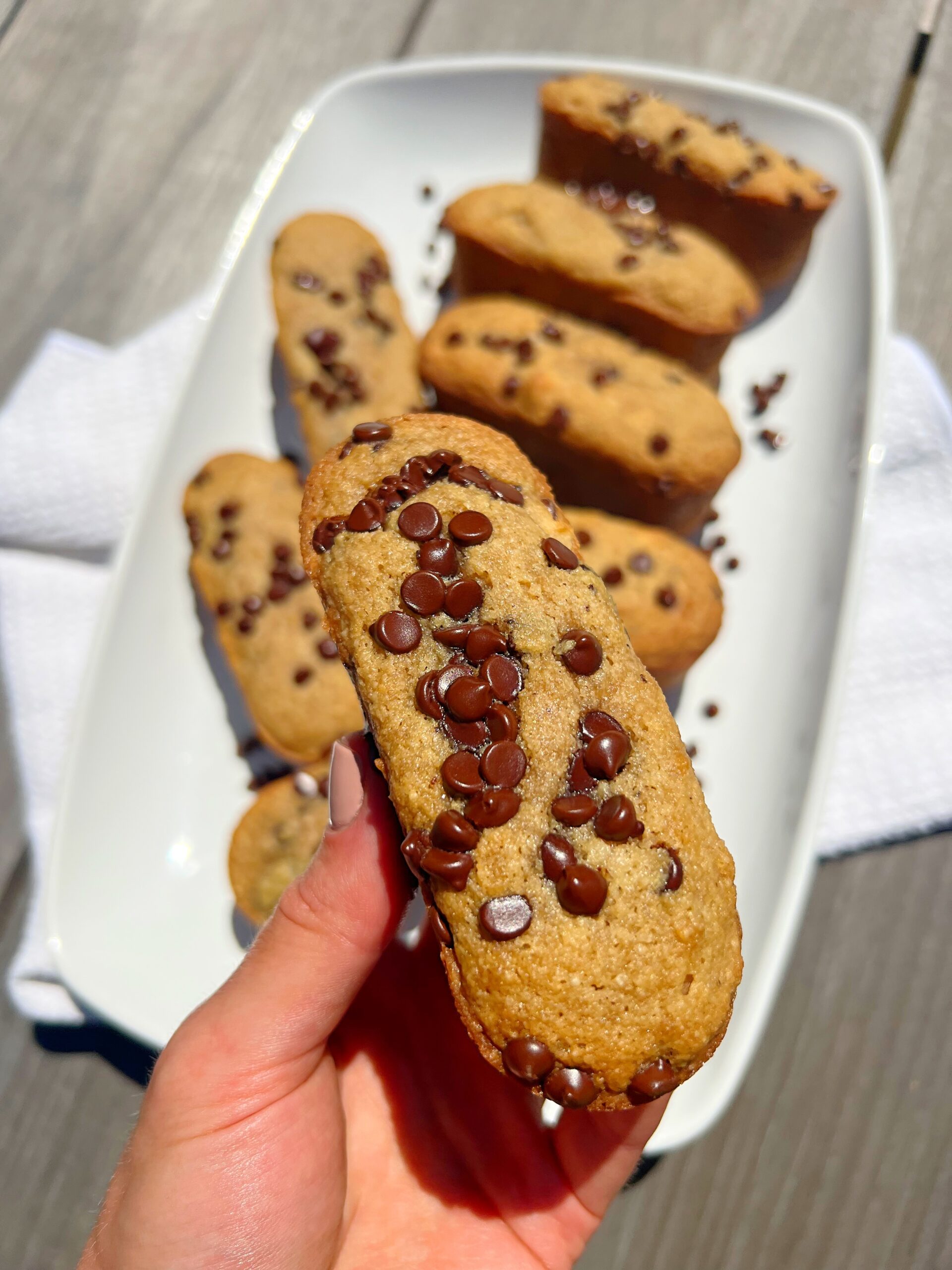 Grain-Free Chocolate Chip Mini Loaves | Chef Bae