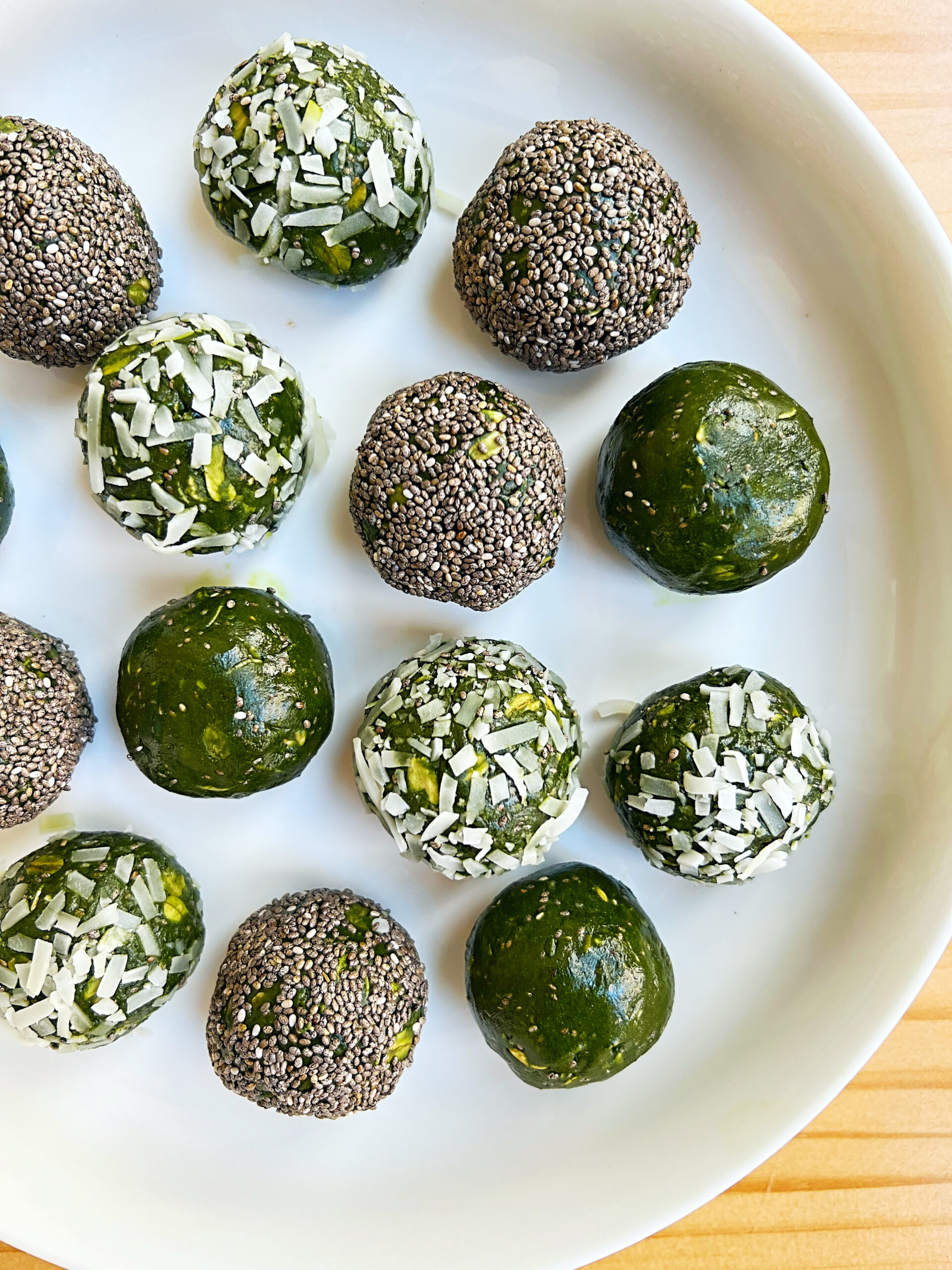 Matcha Collagen Bites | Chef Bae